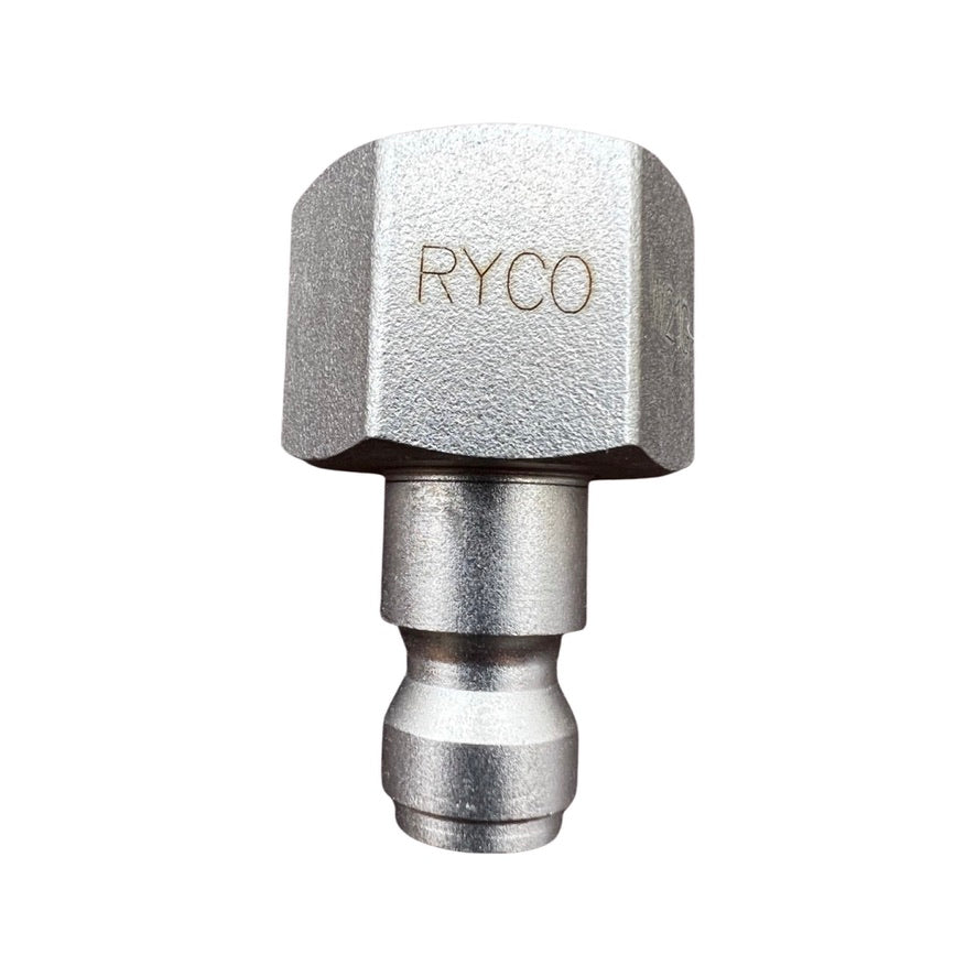 RYCO Genuine Steel Quick Connect Female Plug - Air Fitting - Hose Factory