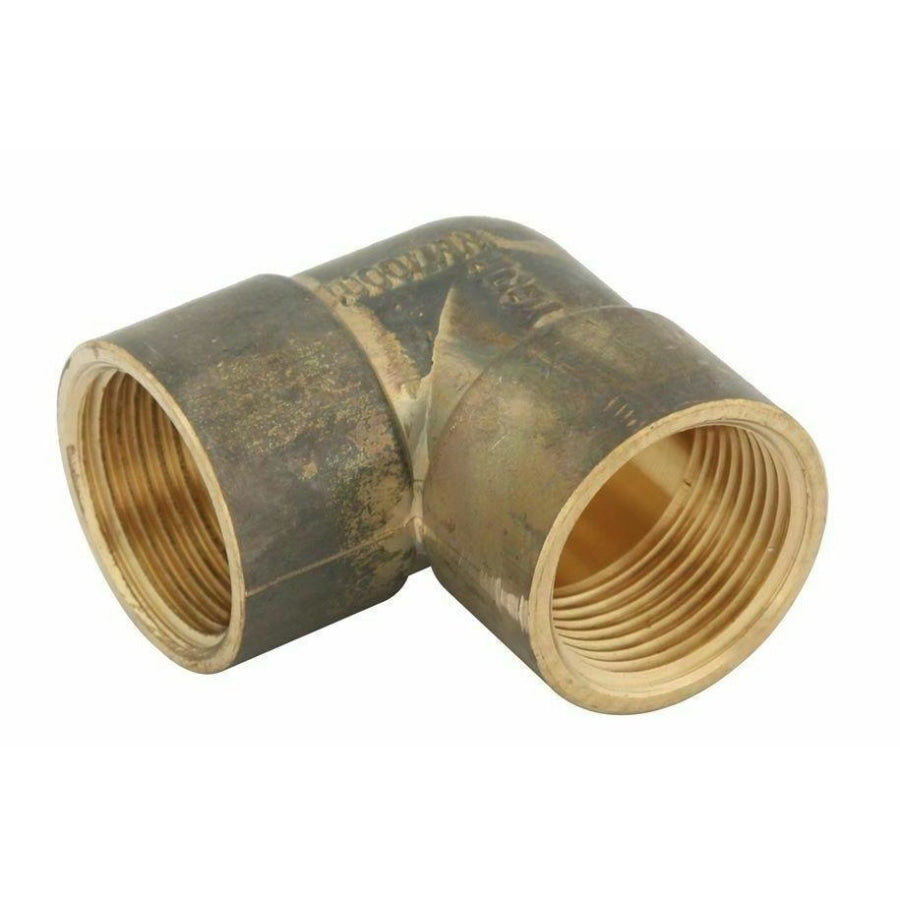 90 Degree Brass Female Elbow BSP - Hose Factory